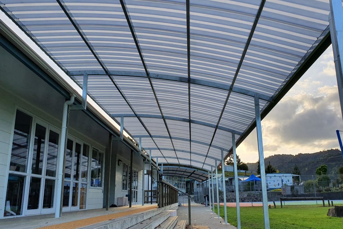 Covered Walkways for Schools | Shade Systems NZ
