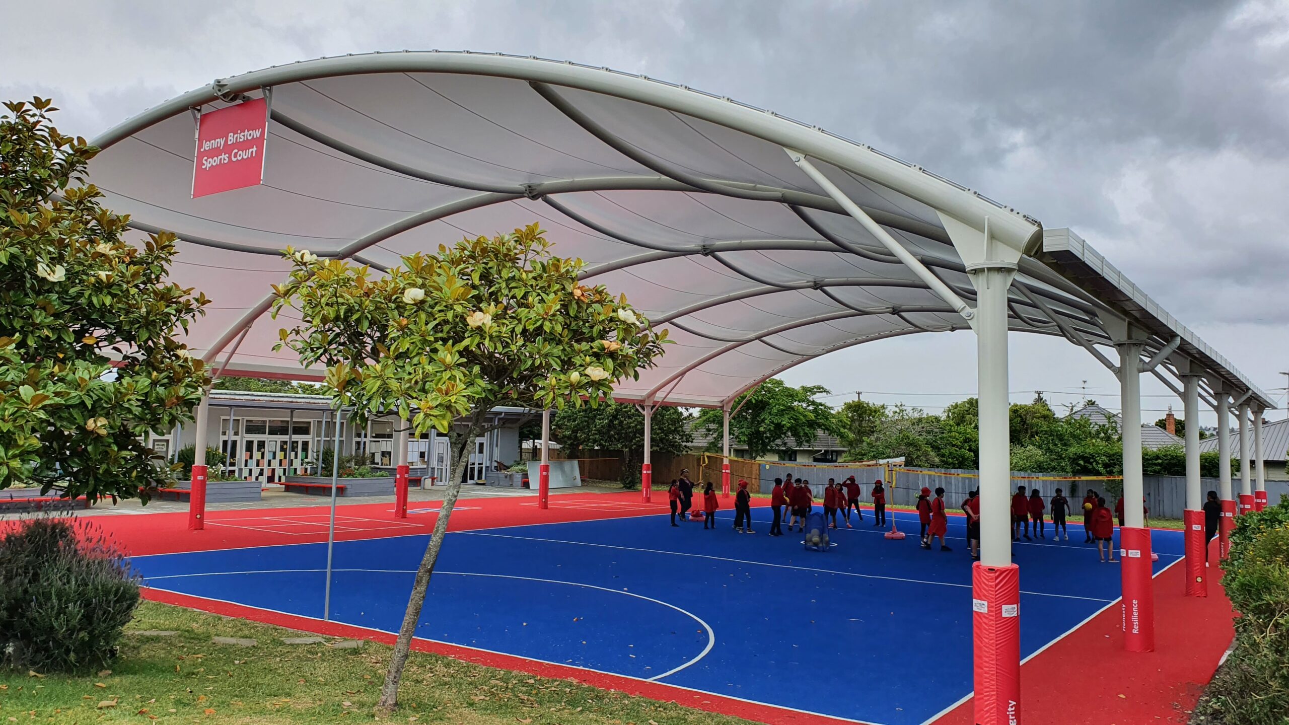 COLA Canopy®: School Shade - Shade Systems NZ