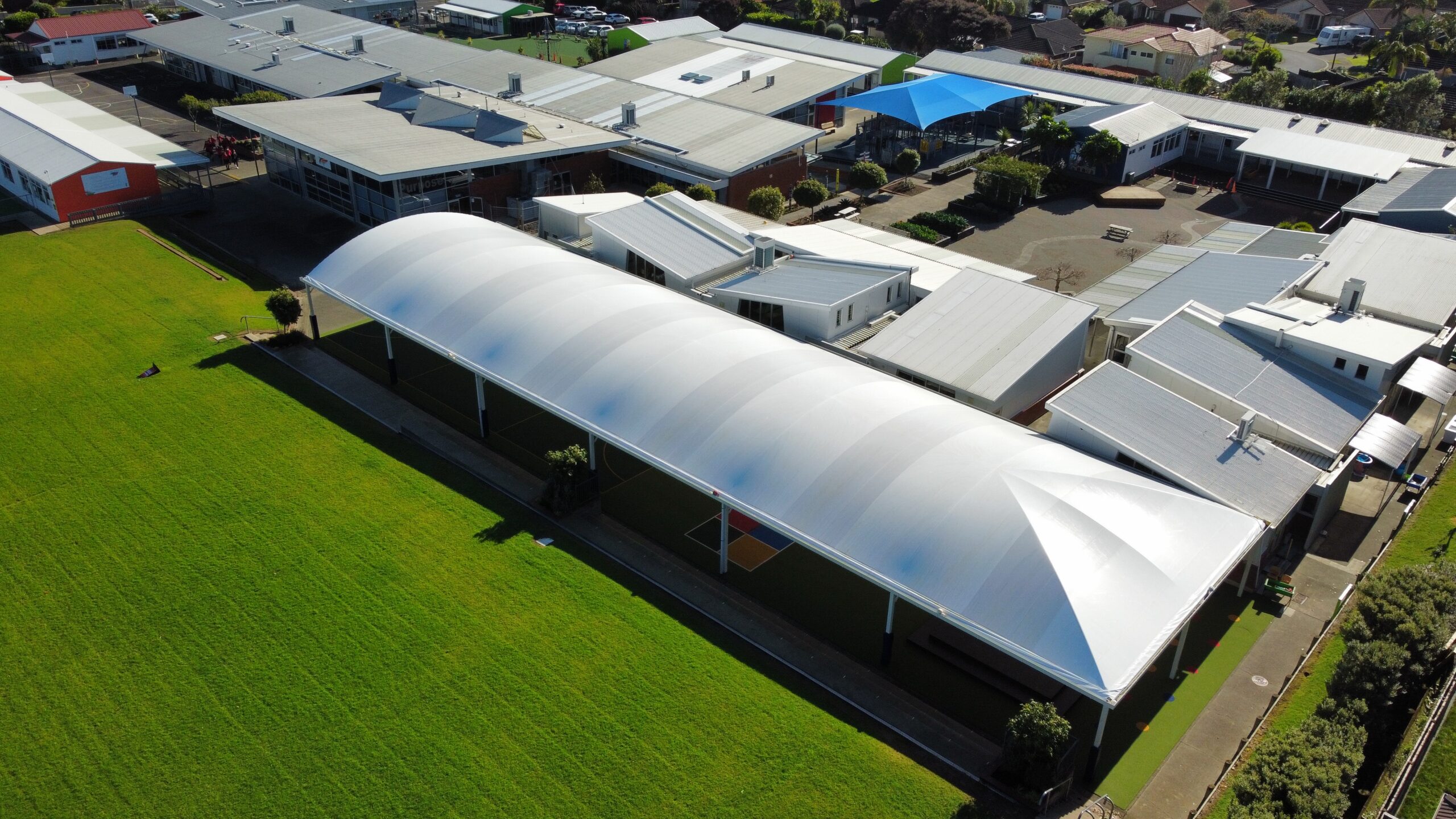 COLA Canopy®: School Shade - Shade Systems NZ