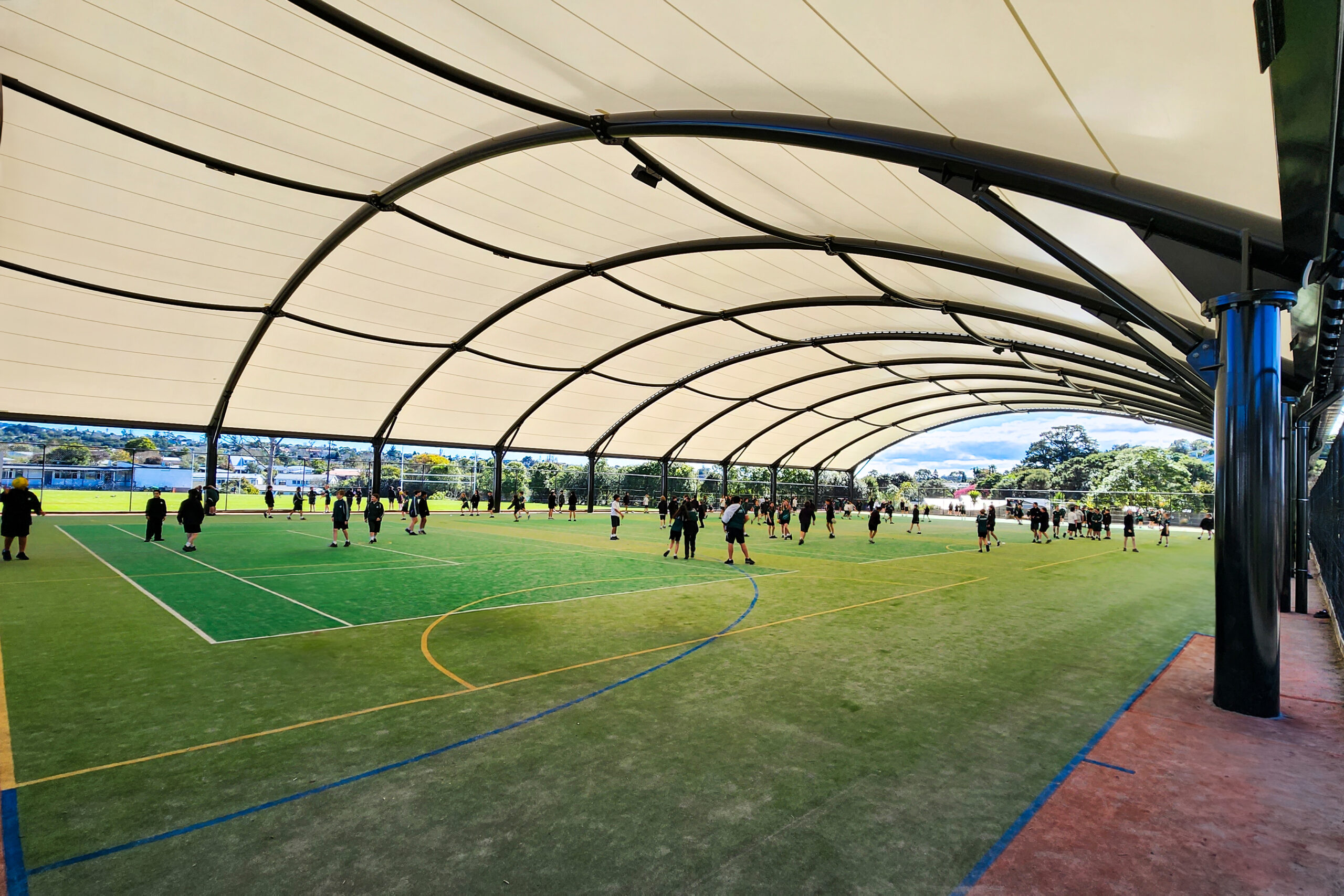 COLA Canopy®: School Shade - Shade Systems NZ
