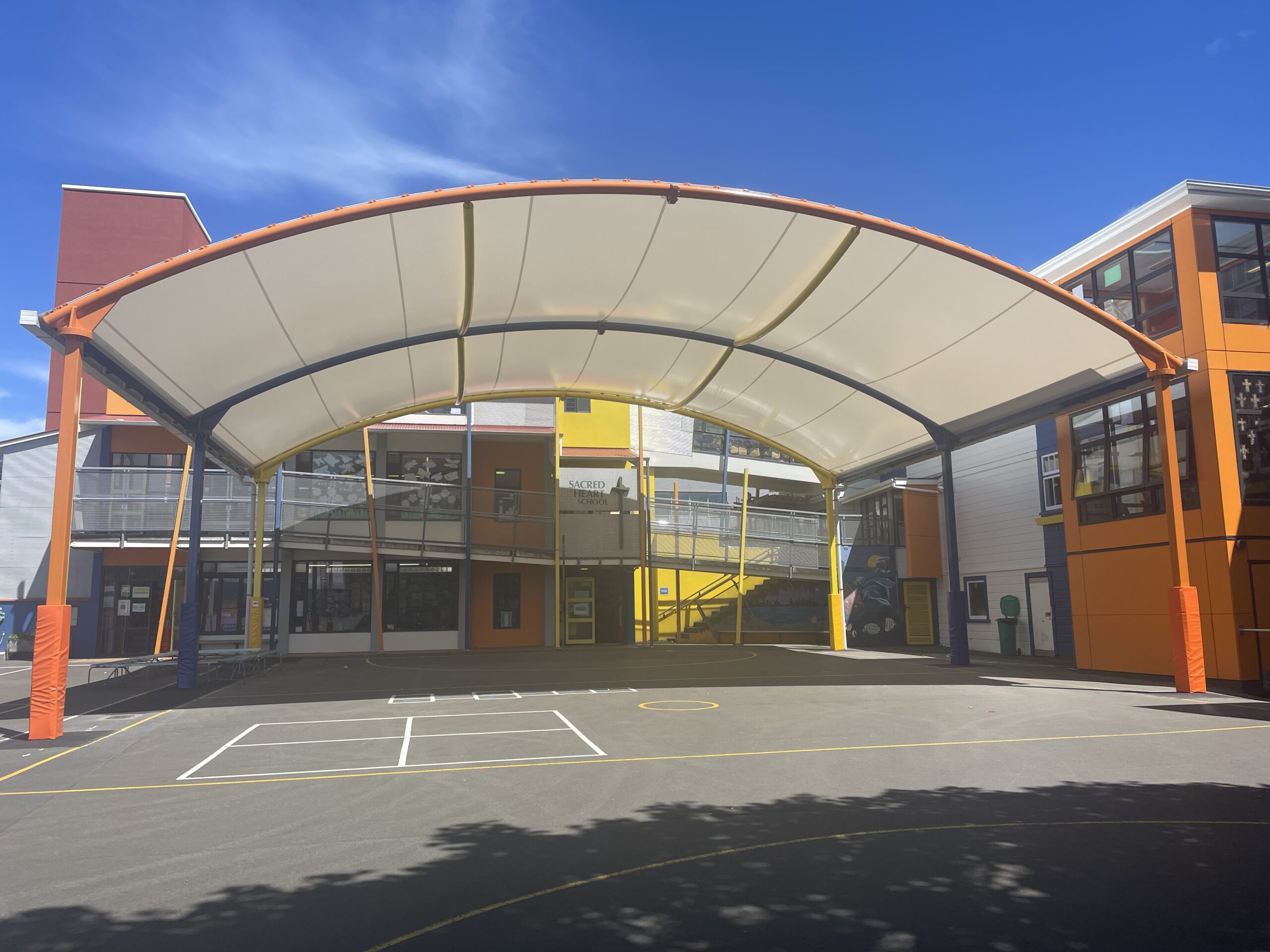 COLA Canopy®: School Shade - Shade Systems NZ