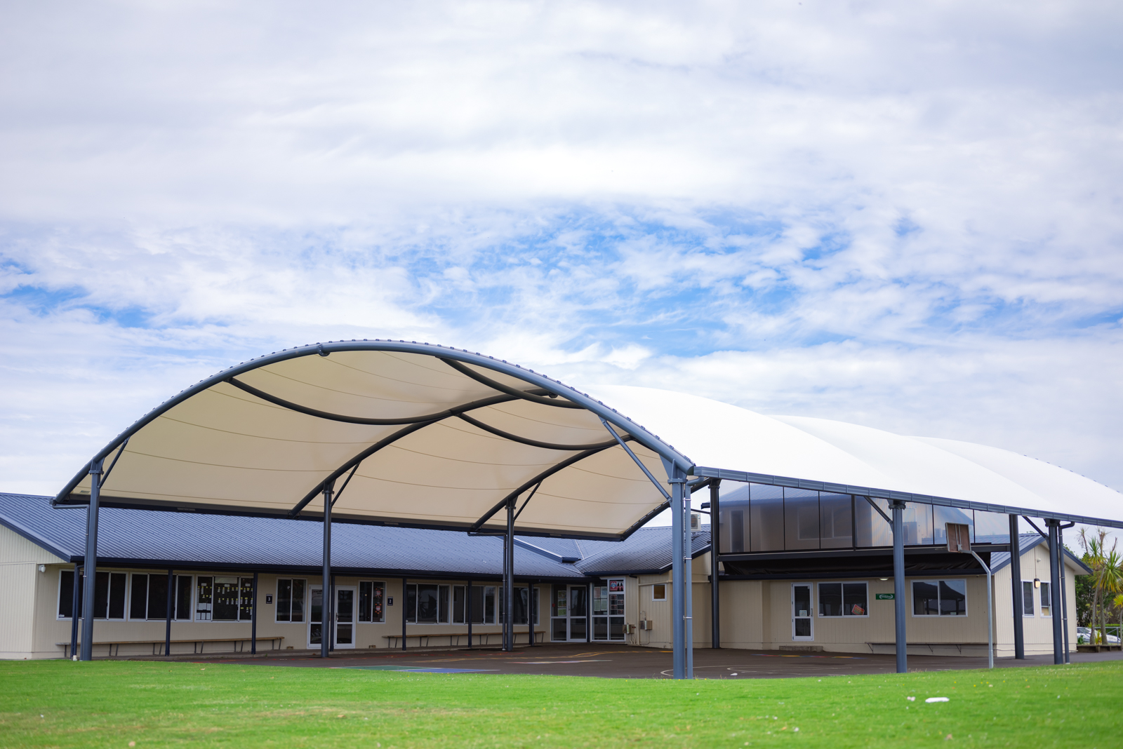 COLA Canopy®: School Shade - Shade Systems NZ